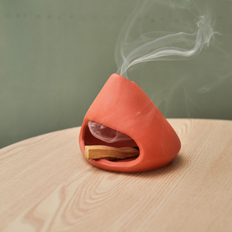 Ceramic Incense Burner Palo Santo Holder Sacred Wood Burning Tray ...