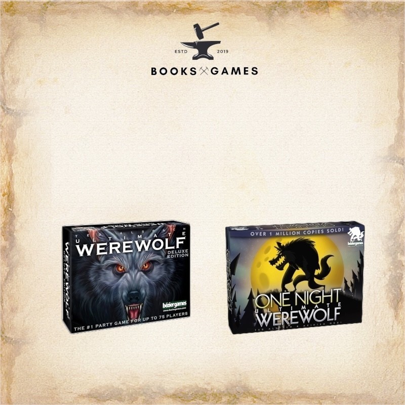 [🇸🇬Singapore Stock] One Night Ultimate Werewolf Deluxe Edition Board ...