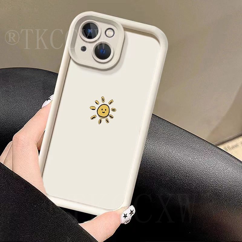 Sun and Moon Smiley Face Phone Case For OPPO Reno 11 10 8 6 5 Pro 11F 4 ...