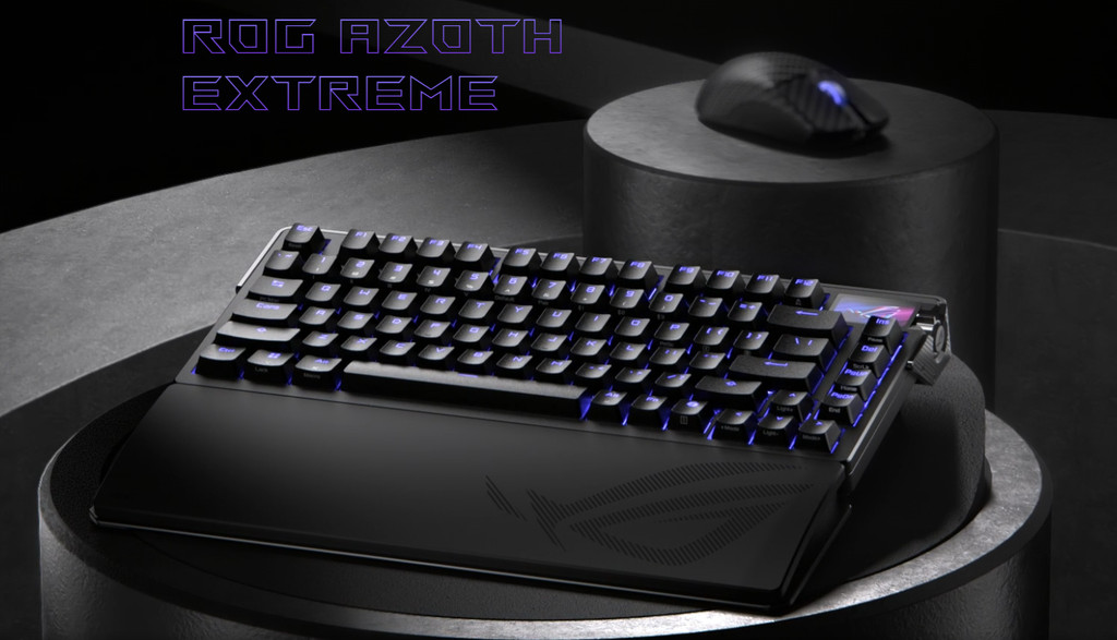 ASUS ROG Azoth Extreme 75% Mechanical Gaming Keyboard - 8000Hz Polling ...