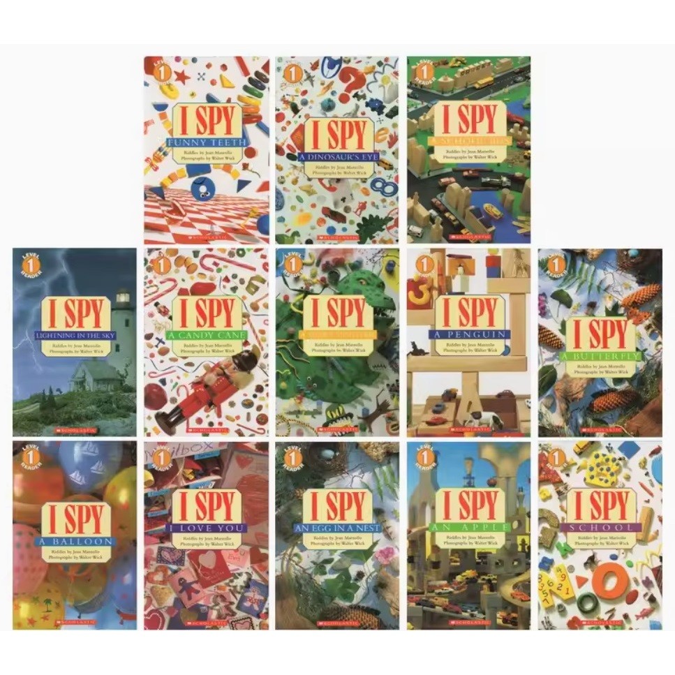 Original I spy Readers Collection Without Box(13 Books) | Shopee Singapore
