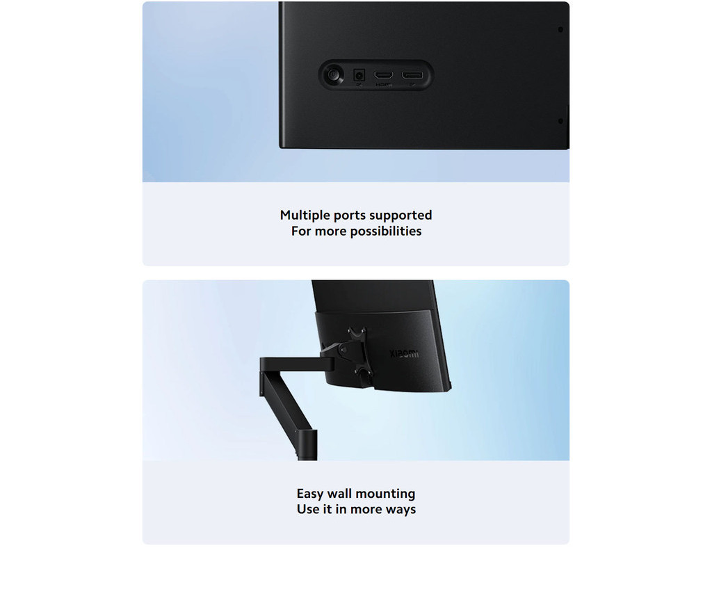 Xiaomi Monitor A24i | FHD Display | Shopee Singapore