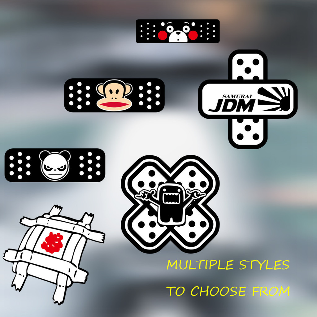 JDM Car Band-Aid Scratch Stickers Body Scratches Cover JDM Decoration ...