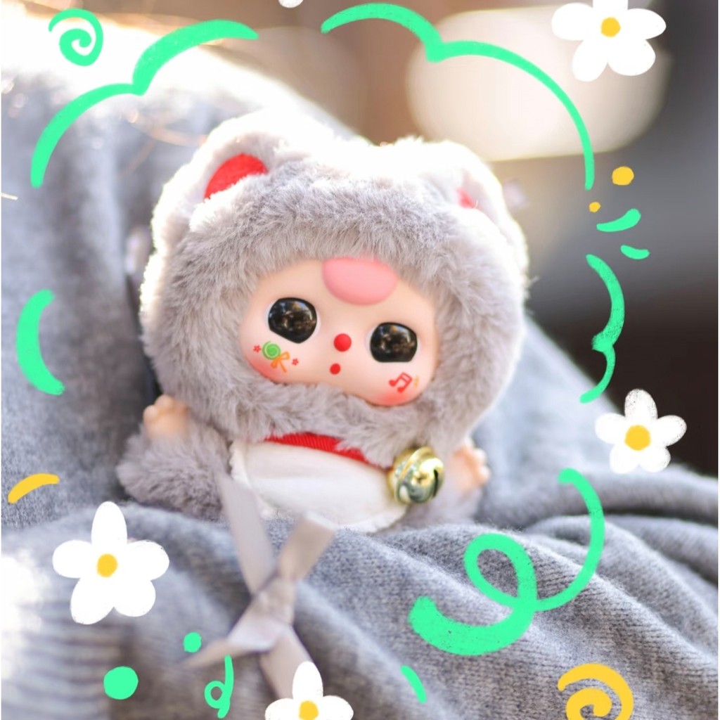 Baby three Billion Cat Weng Series Plush Pendant Mystery Box | Shopee ...