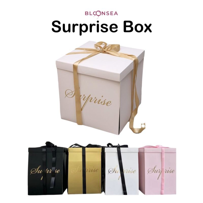 Surprise Box Mystery Explosion Box Kotak Set Hadiah Birthday Buat ...