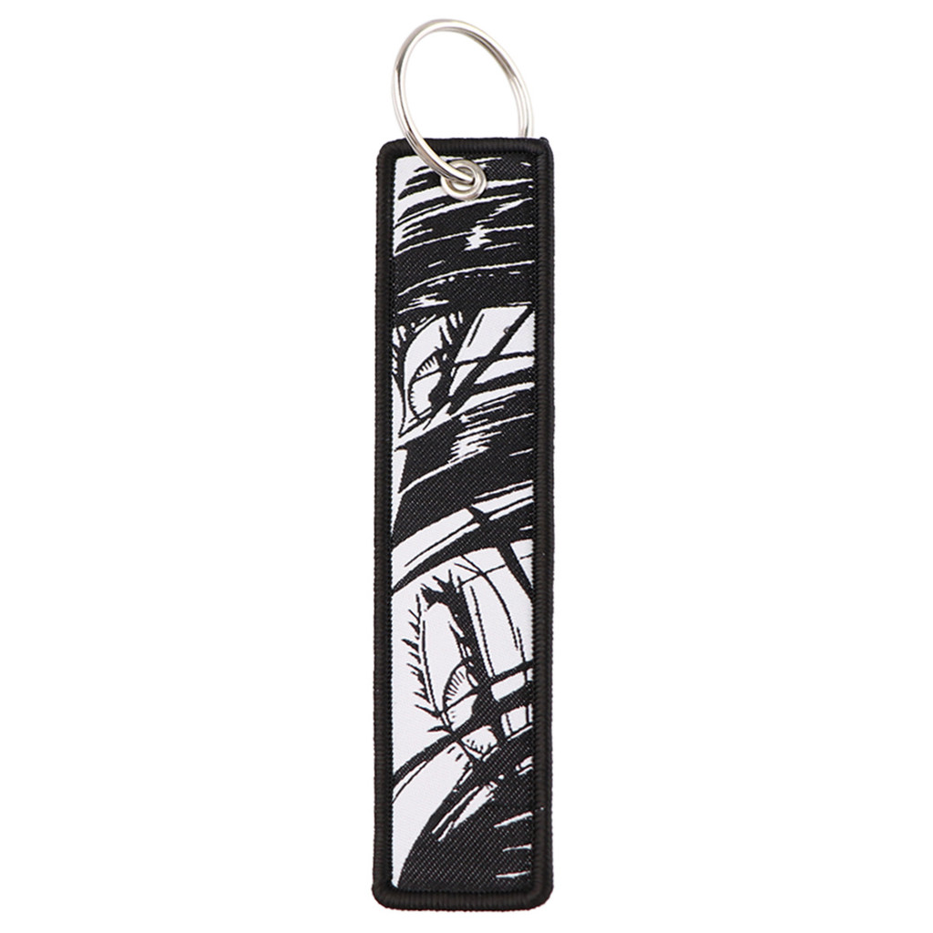 Japanese Anime tomie kawakami Embroidery Chaim Keychain Key Fobs Holder ...