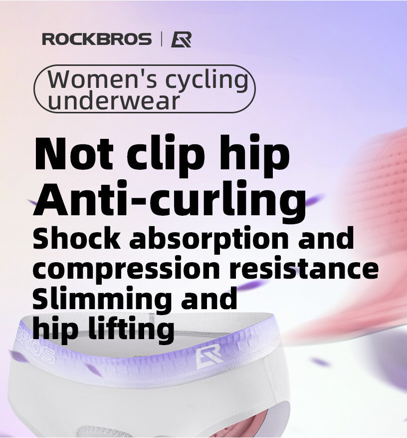 ROCKBROS Women Cycling Underwear Close Fitting Cycling Short Pants for MTB Road Bike | Shopee ...