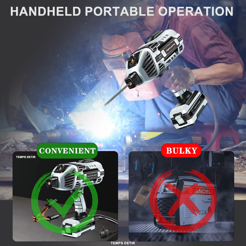 4600W Portable Handheld Arc Welding Machine Household Electric Welder ...