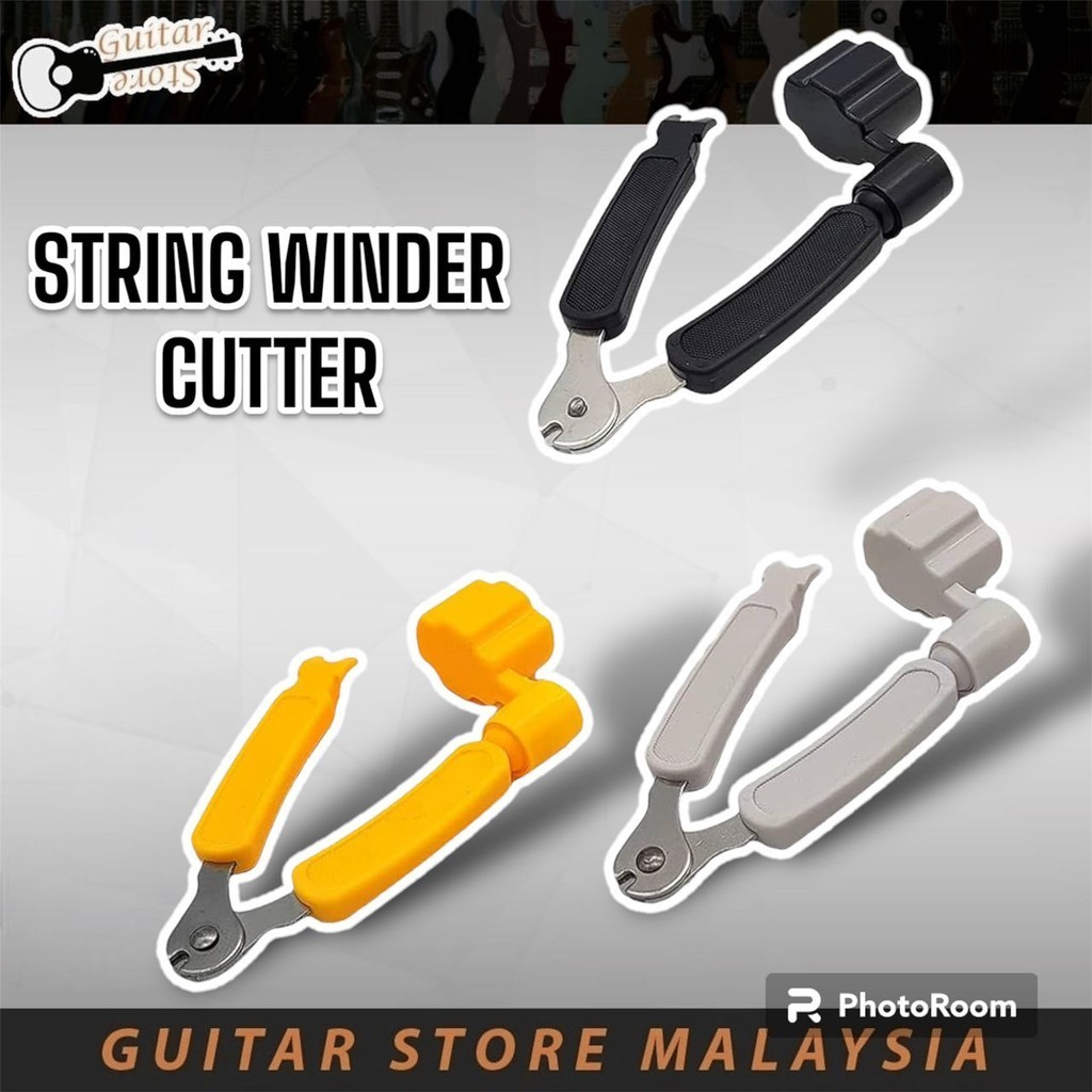 3 IN 1 GUITAR GOOD TOOL – STRING CUTTER, WINDER & PIN PULLER (STRING ...