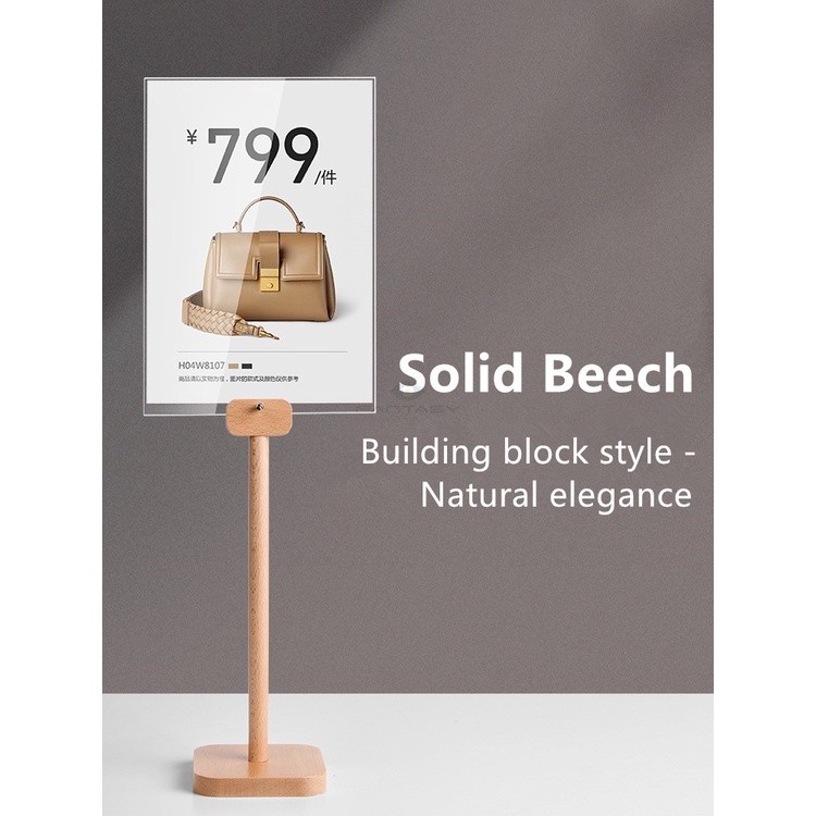 in stock SVIAO A4 A3 Price Display Board Acrylic Desktop Signboard ...