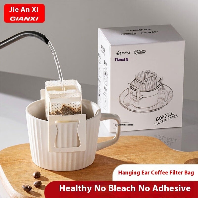 Hanging Ear Coffee Filter Paper Portable Drip Type Hand-pour Filter Cup ...