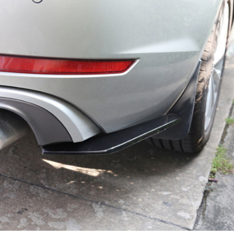 Universal Car Rear Bumper Lip Spoiler Diffuser Splitter Scratch ...