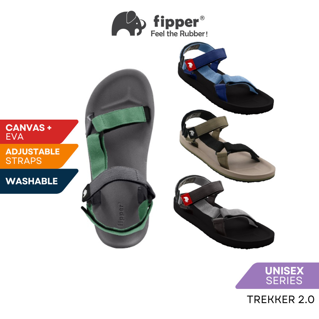 Fipper Slipper Unisex Trekker 2.0 Series | Shopee Singapore