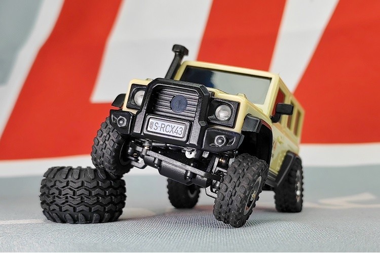 LDARC X43 RTR Crawler RC Car 1/43 Simulation Full Time 4WD Remote ...