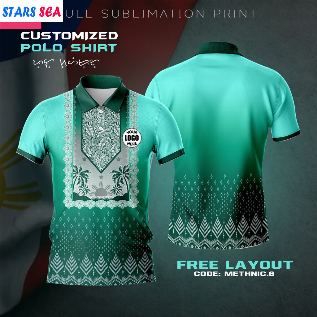 Asean Inspired Ethnic Attire New Agalog Batik Polo For Men Philippines ...