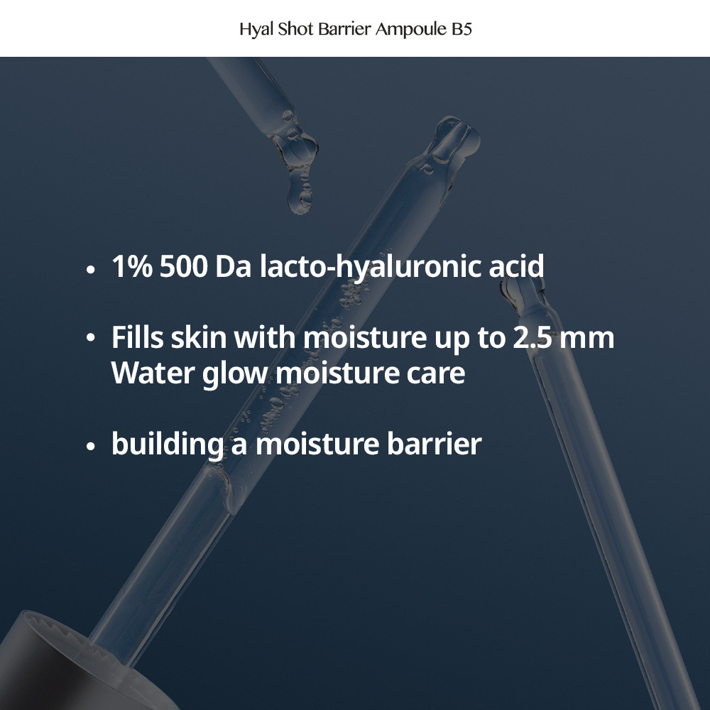 [DERMATORY] Hyal Shot Barrier Ampoule B5 50ml (Moisturizing | Water ...