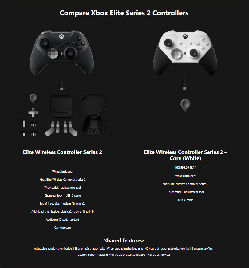 [Ready] Xbox Series Elite 2 Wireless Controller (Official Microsoft ...