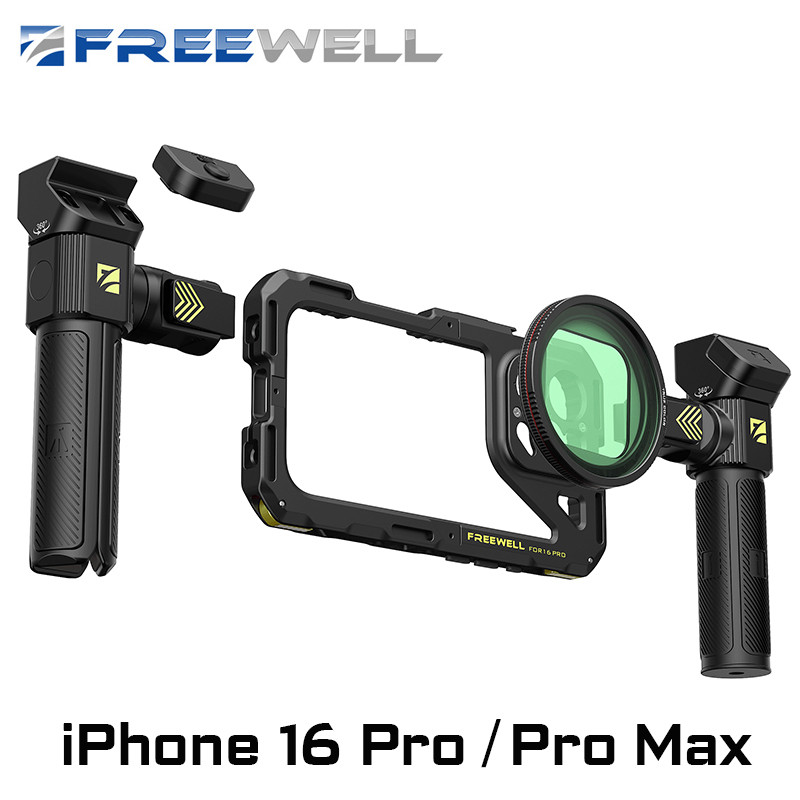Freewell SmartPhone Genius Rig Cage Tripod Basic Kit for iPhone 16 Pro ...