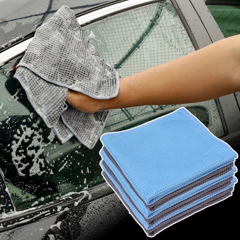 Multiple Sizes Microfiber Towel - Superfine Fiber Cleaning Cloth - Soft ...