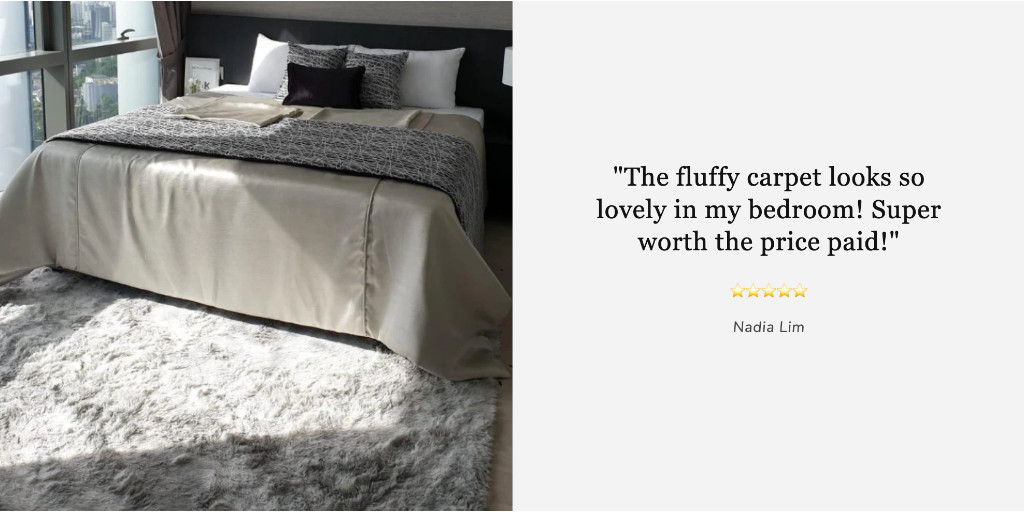 𝗥𝗔𝗬𝗔 𝗦𝗔𝗟𝗘 🎉 | 🇸🇬 🔥 NON SHED FLUFFY SUPER SOFT FUR CARPET RUG 🔥 NORDIC ...