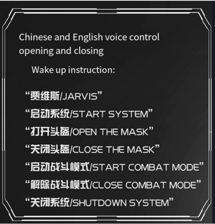 【Ready stock】Genuine AutoKing 1:1 IRON MAN MK5 helmet Wearable Voice ...