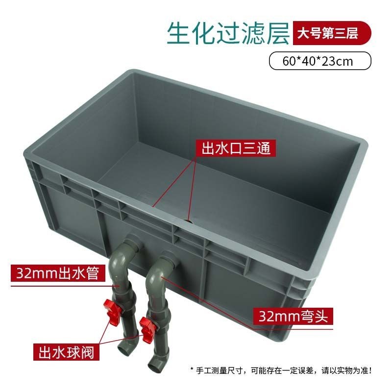 Non-Airtight Crate Water Tank with Strainer Single Layer Middle Layer ...