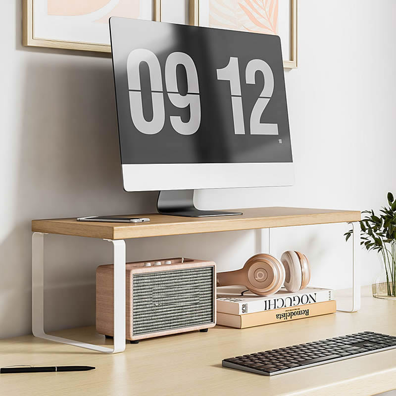 Monitor Stand & Laptop Riser with Sturdy Aluminum Legs Platform Width ...