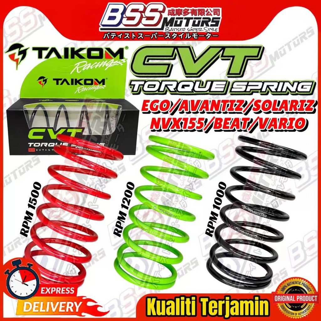 TAIKOM Racing CVT Torque Spring NVX 155 NMAX EGO AVANTIZ SOLARIZ BEAT ...