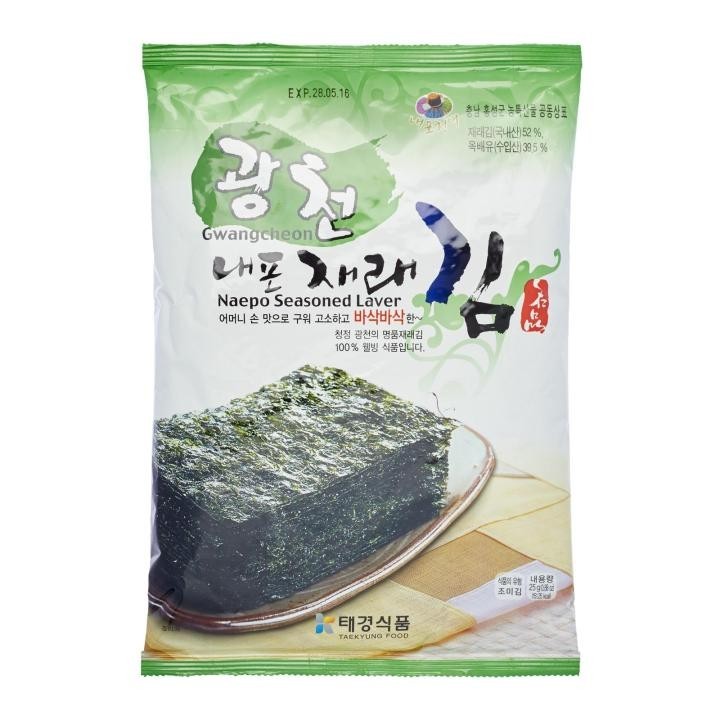 Taekyoung Traditional Seaweed 25g | Shopee Singapore