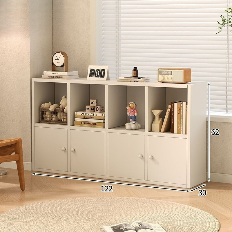 Bookshelf Floor Rack Classroom Student Storage Cabinet Living Room Low ...