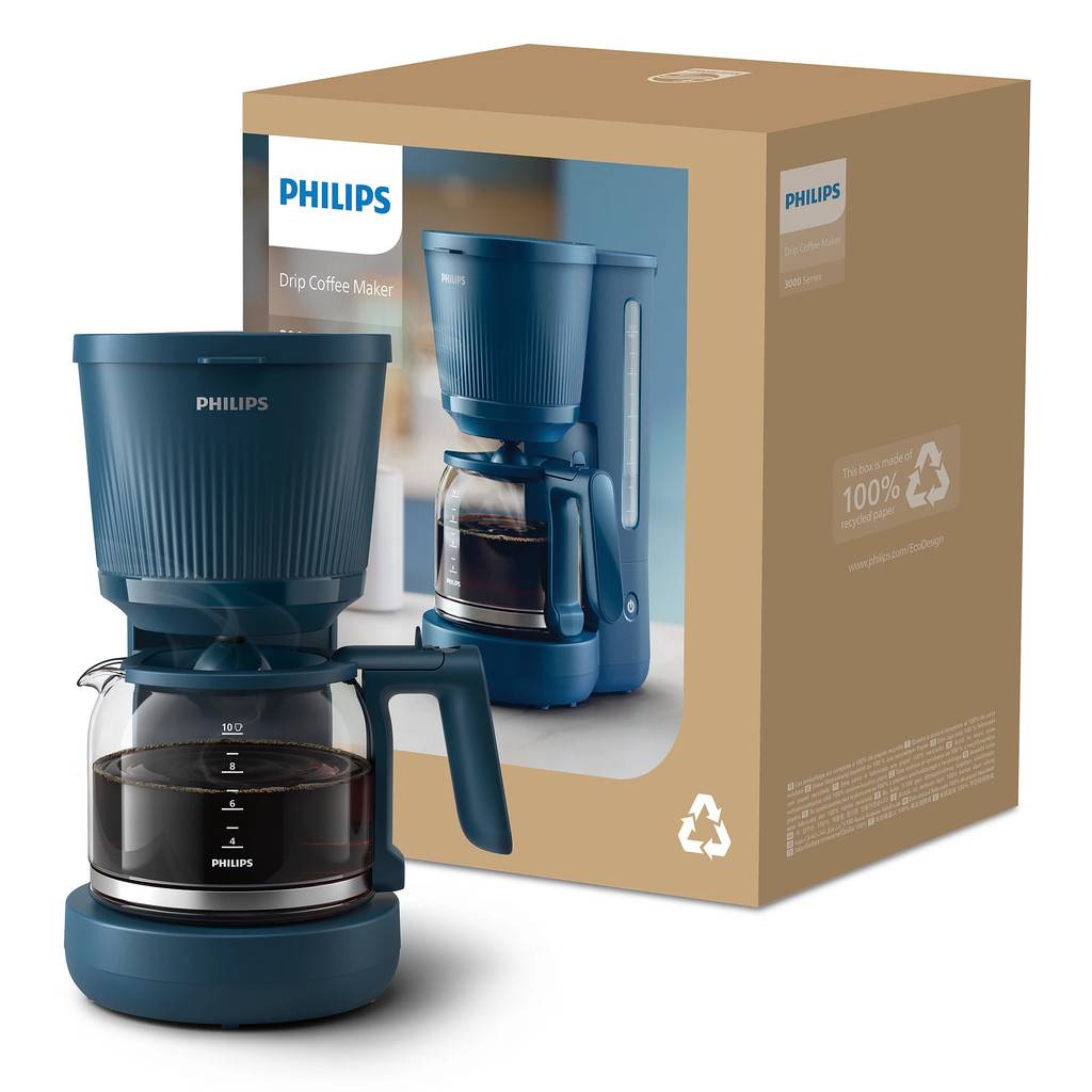 Philips 3000 Series Drip Coffee Maker HD7411/70 | Shopee Singapore