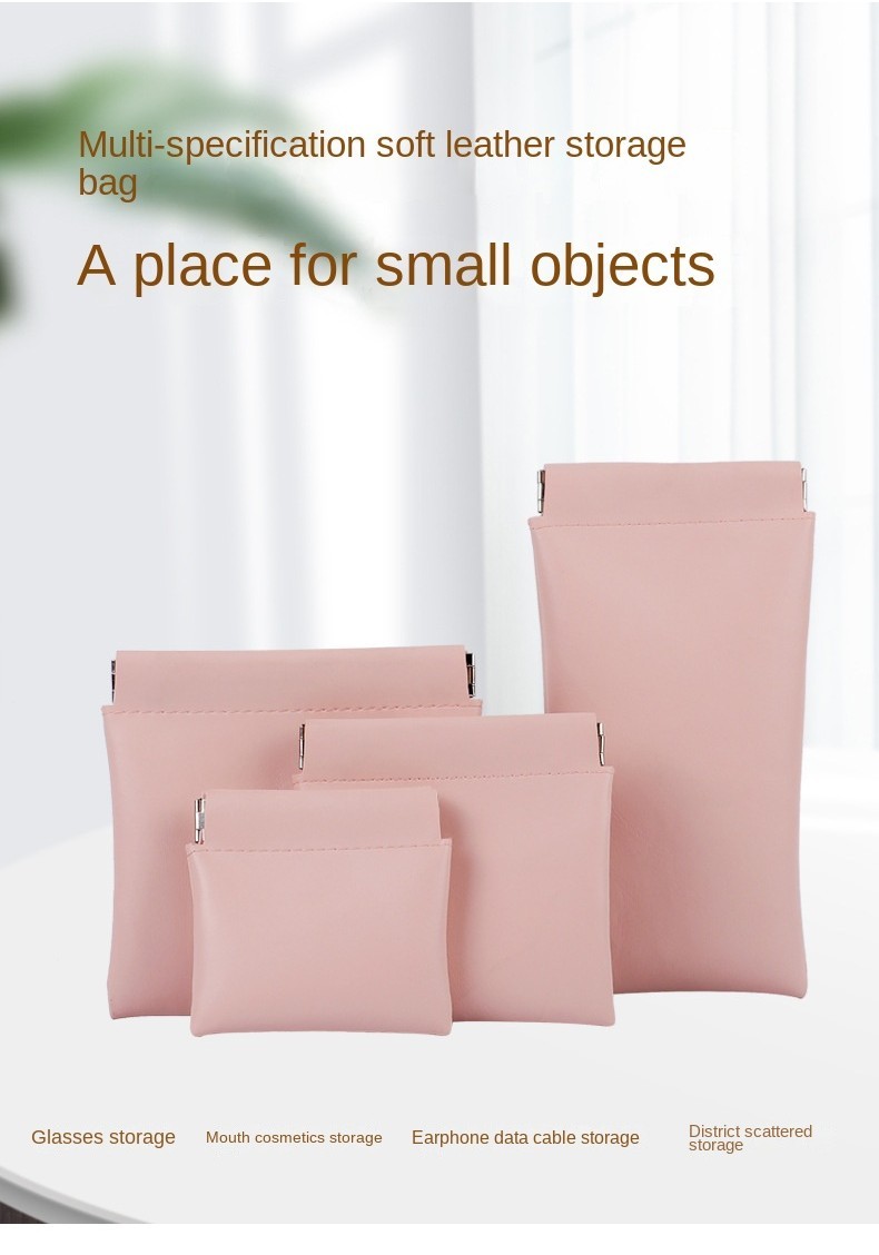 Waterproof Organizer Bag. Storage for Cosmetics, Coins, Etc. Features ...