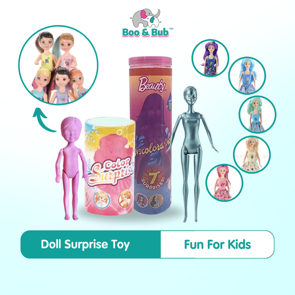 Boo&Bub Doll Suprise Toy | Full Set Color Reveal Blind Box | Whole Box ...