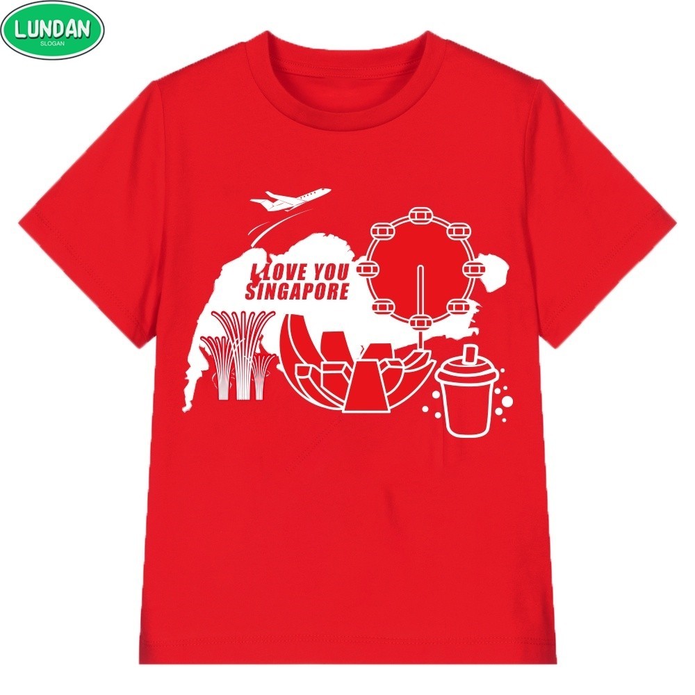 2024 National Day Ndp 2024 Outfits I Love Singapore Red & White ...