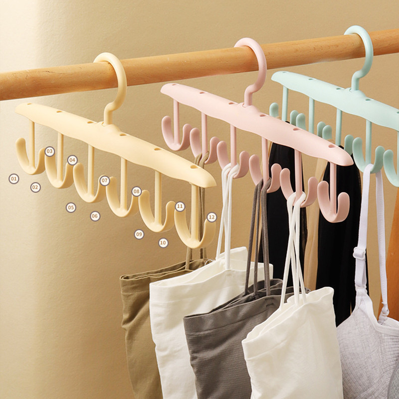 12 Hooks 360 Degree Rotatable Hanger Multi-hook Sling Hanger ...