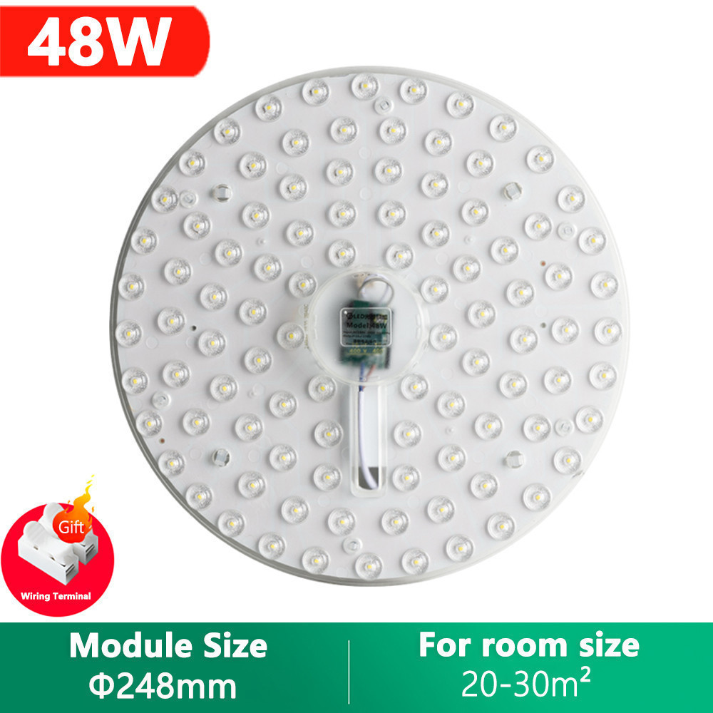 Ceiling Light LED Module 220V-240V Round LED Panel Light 12W 18W 24W ...