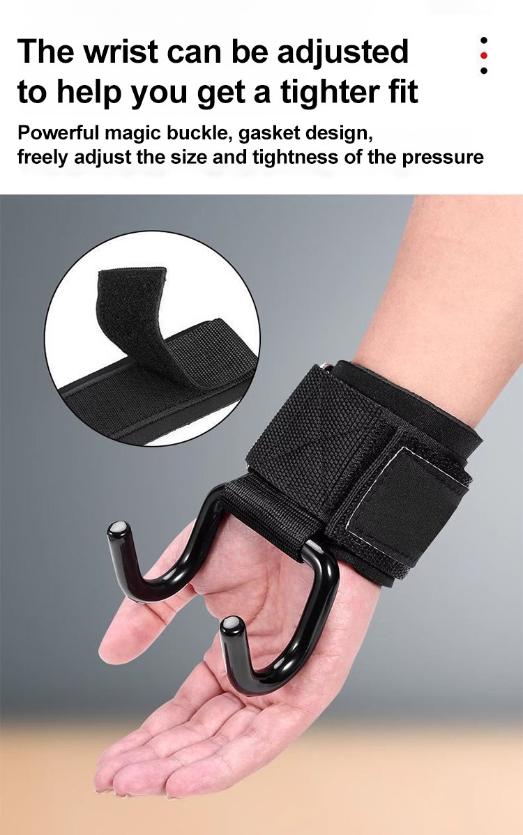 Wrist support hook grip hook trainer Weight lifting Hook Pull-up ...
