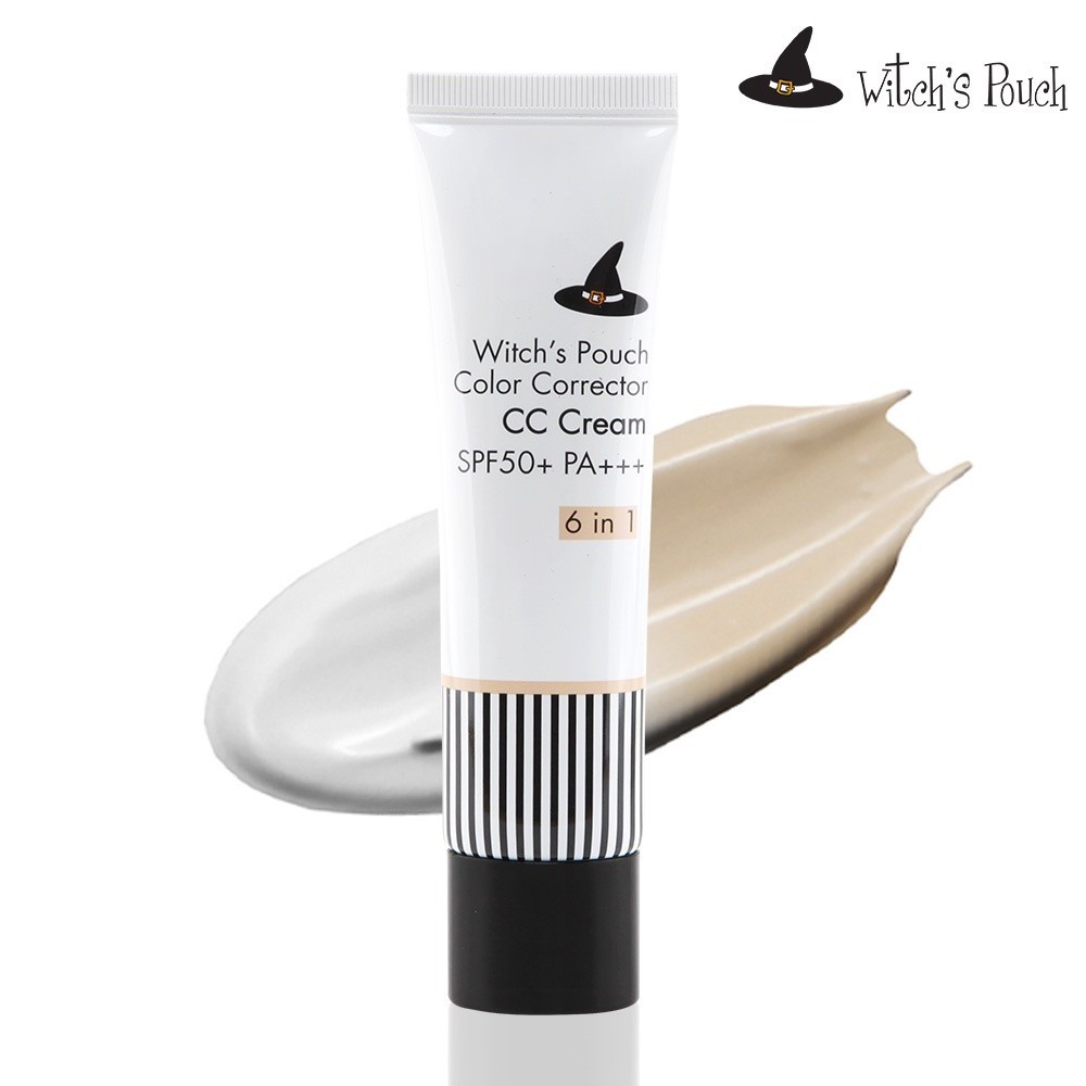 Witch's Pouch CC Cream with SPF50 for Maturre Skin Color Corrector CC ...