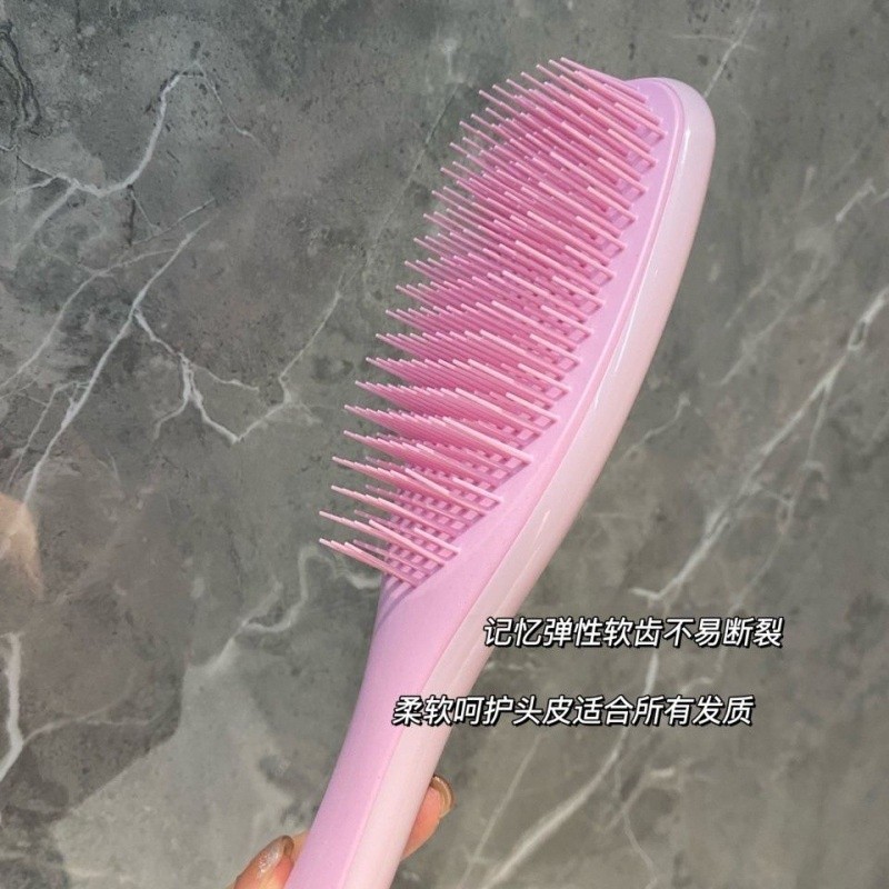 TANGLE TEEZER Comb Queen Comb's Easy-to-comb and Smooth Hair Massage ...