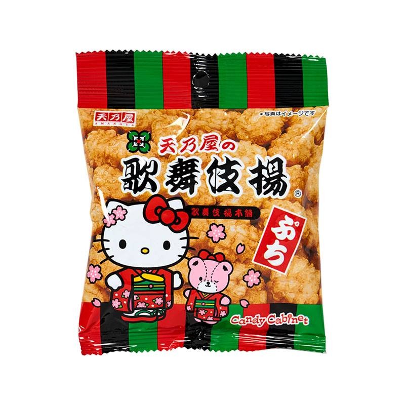 Hello Kitty Japan Candy Cabinet Rice Crackers Snack 23g | Shopee Singapore