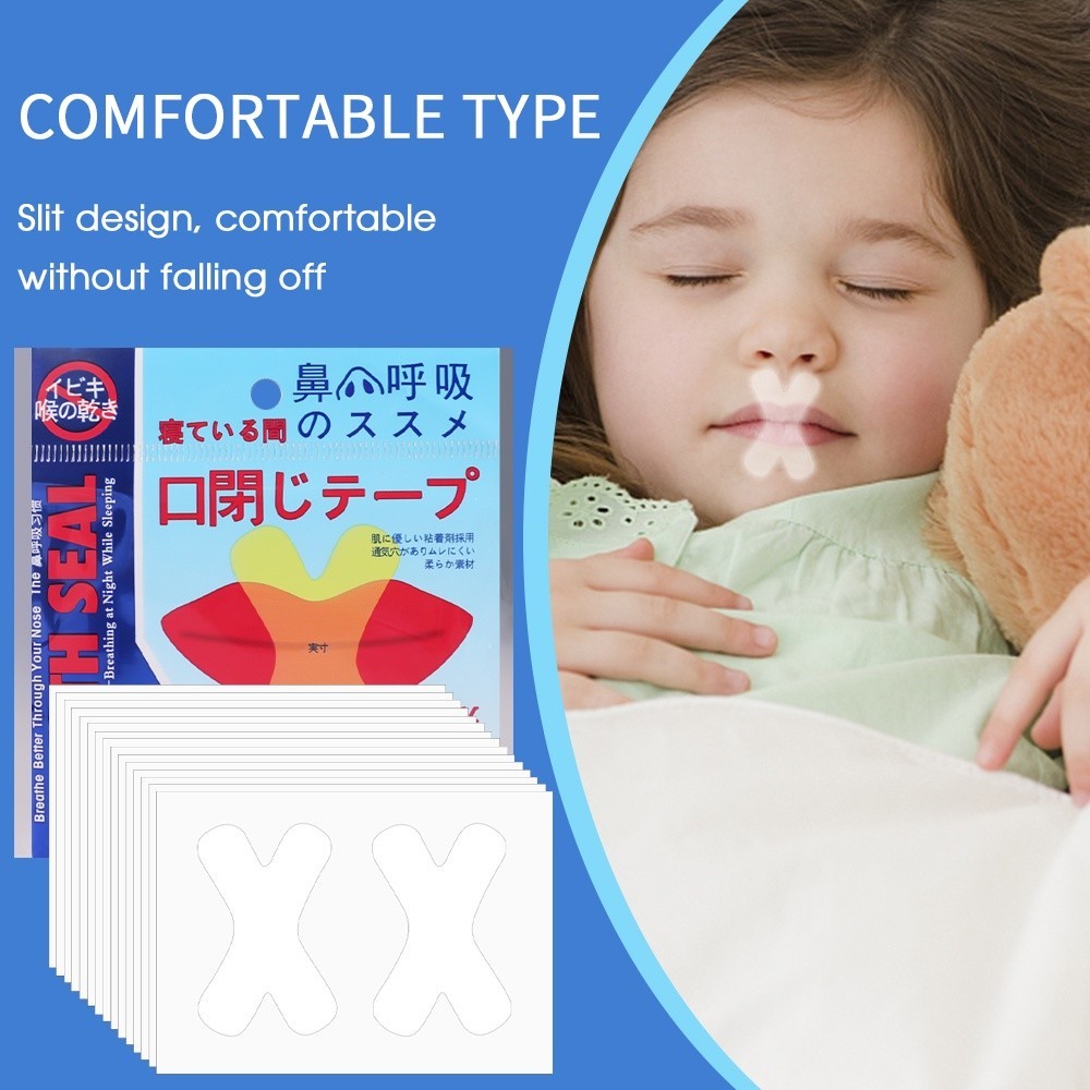 [Wholesale] 30pcs Corrective Mouth Sleep Aid Breathing Strip - X Shape ...