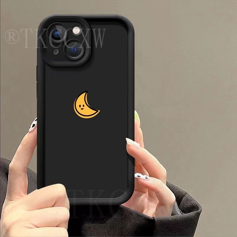 Sun and Moon Smiley Face Phone Case For OPPO Reno 11 10 8 6 5 Pro 11F 4 ...
