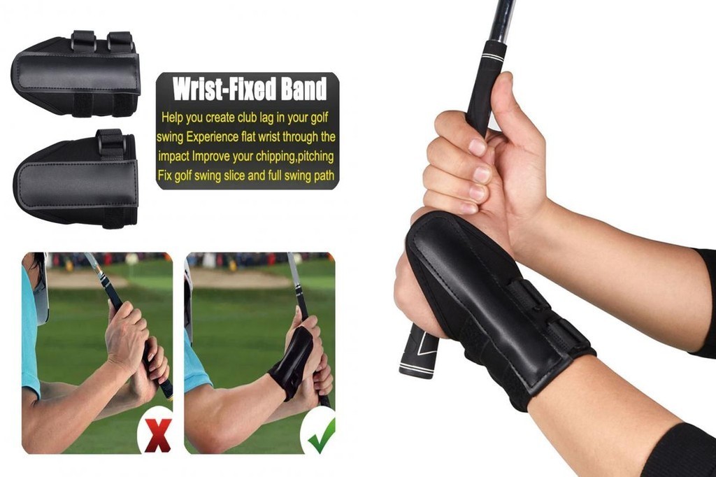 kT Golf Wrist Alignment Tool Golf Swing Wrist Brace Improve Your Golf ...