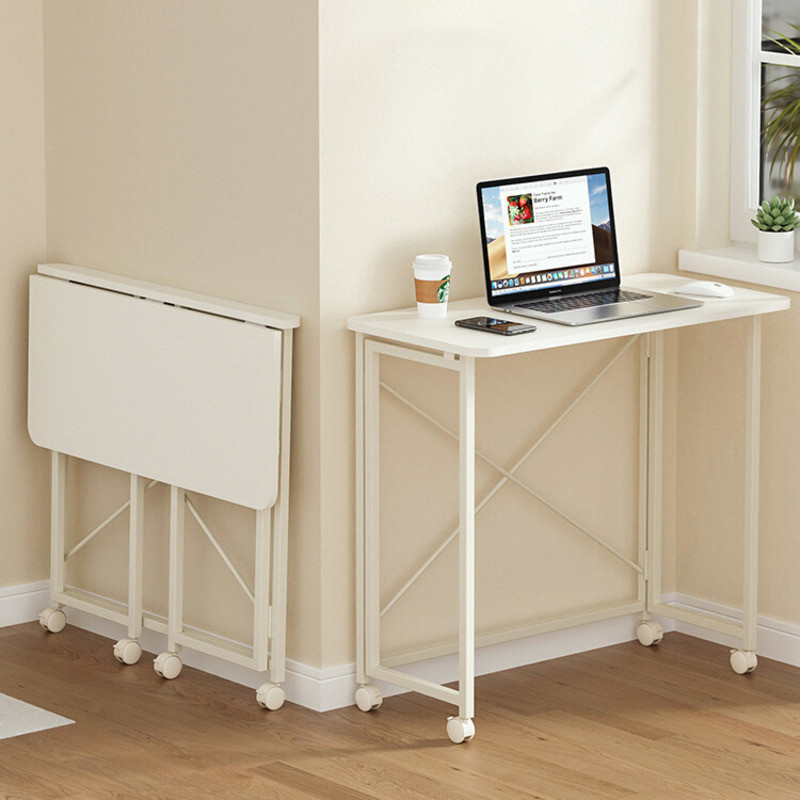 Foldable Side Table Movable Computer Desk Living Room Sofa Side Table ...