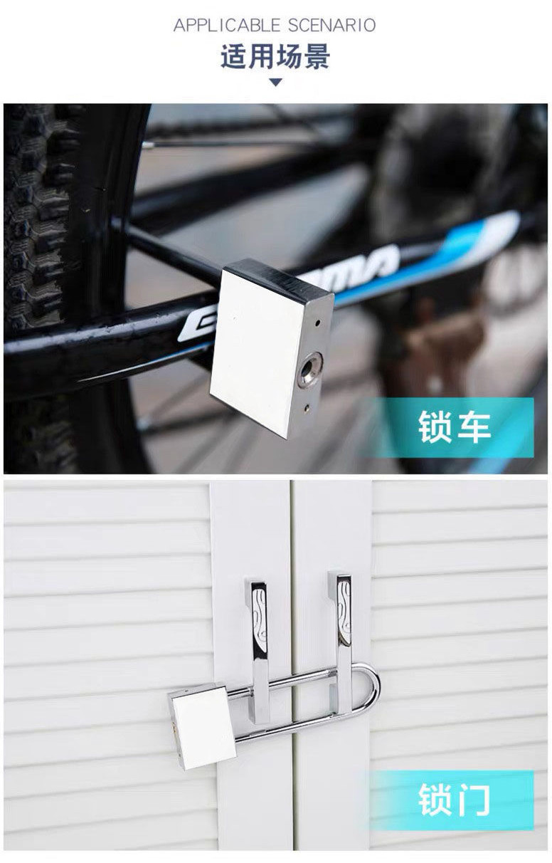 [door Lock] Extra Long Padlock Extra Long Beam Long Handle Long lock ...