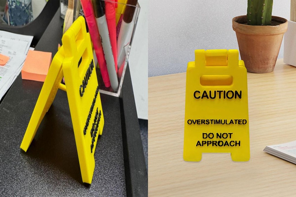 happaypart| High Quality Desk Sign 3d Printed Desk Sign Quirky 3d ...