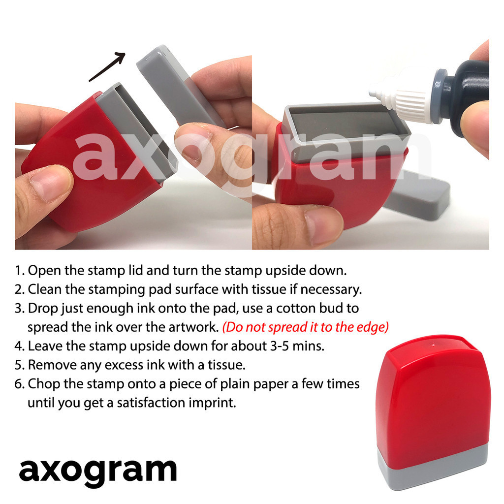 PERSONALISED Teacher Stamps | Custom Name Teacher Stamp Axogram | Shopee Singapore