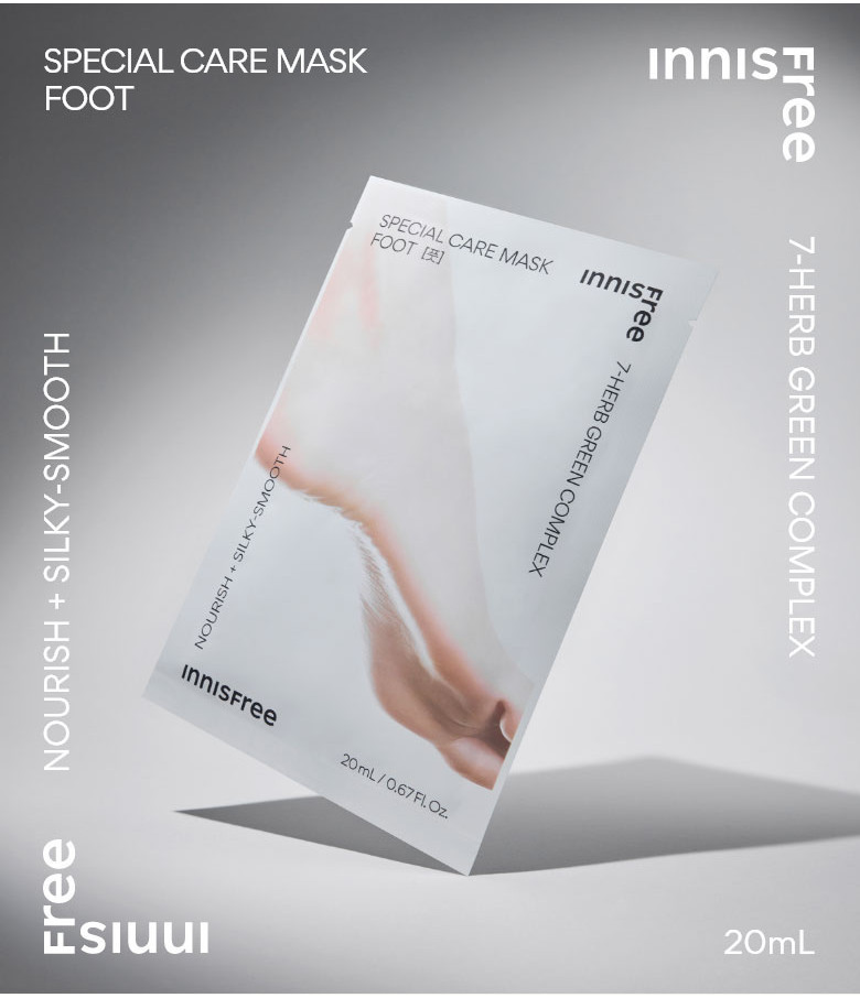 INNISFREE Special Care Mask (Foot) 20ml x 4-pc | Shopee Singapore