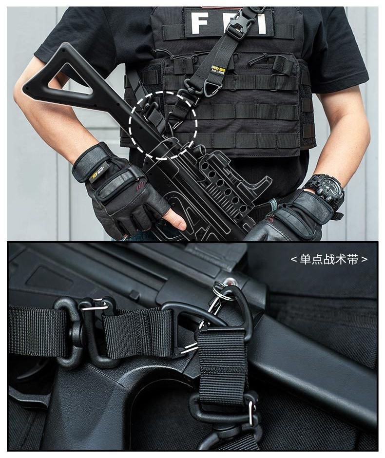 Removable Shoulder Strap Tactical shoulder strap Easily Adjust Length ...