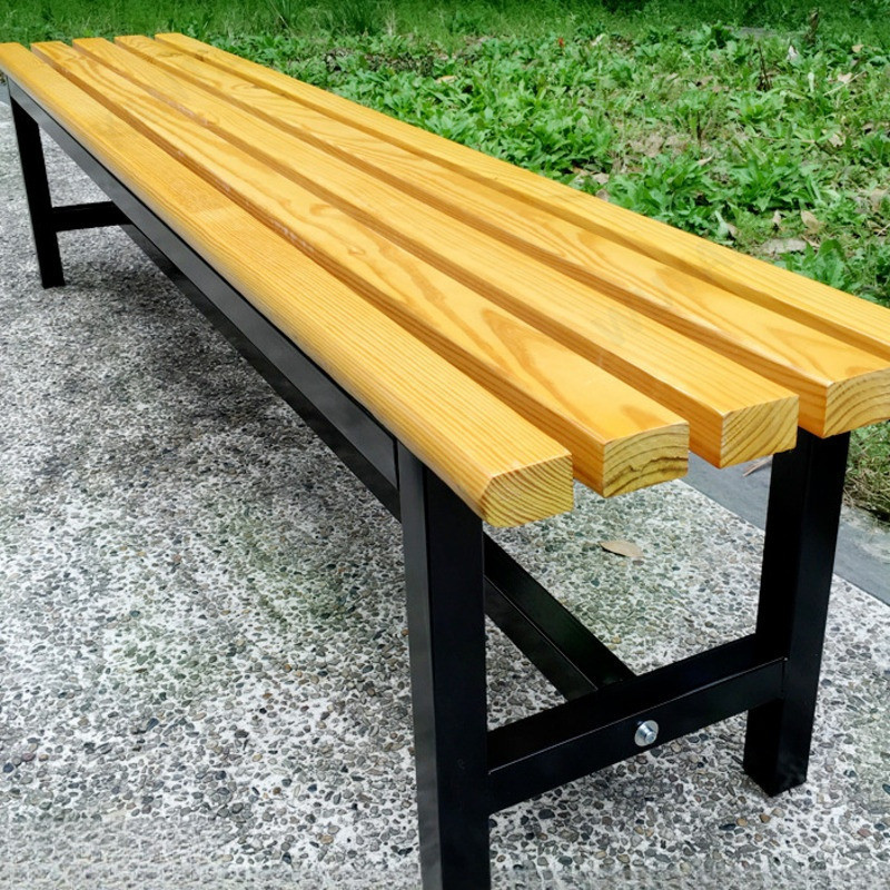Shoe Bench Solid Wood Bench Chair Changing Room Long Bench Park Outdoor ...